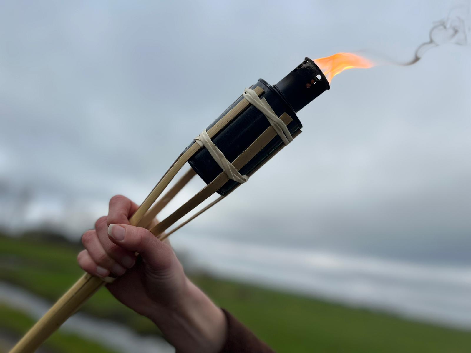 Brandende fakkel: 'Oudste protestmiddel dat we kennen'