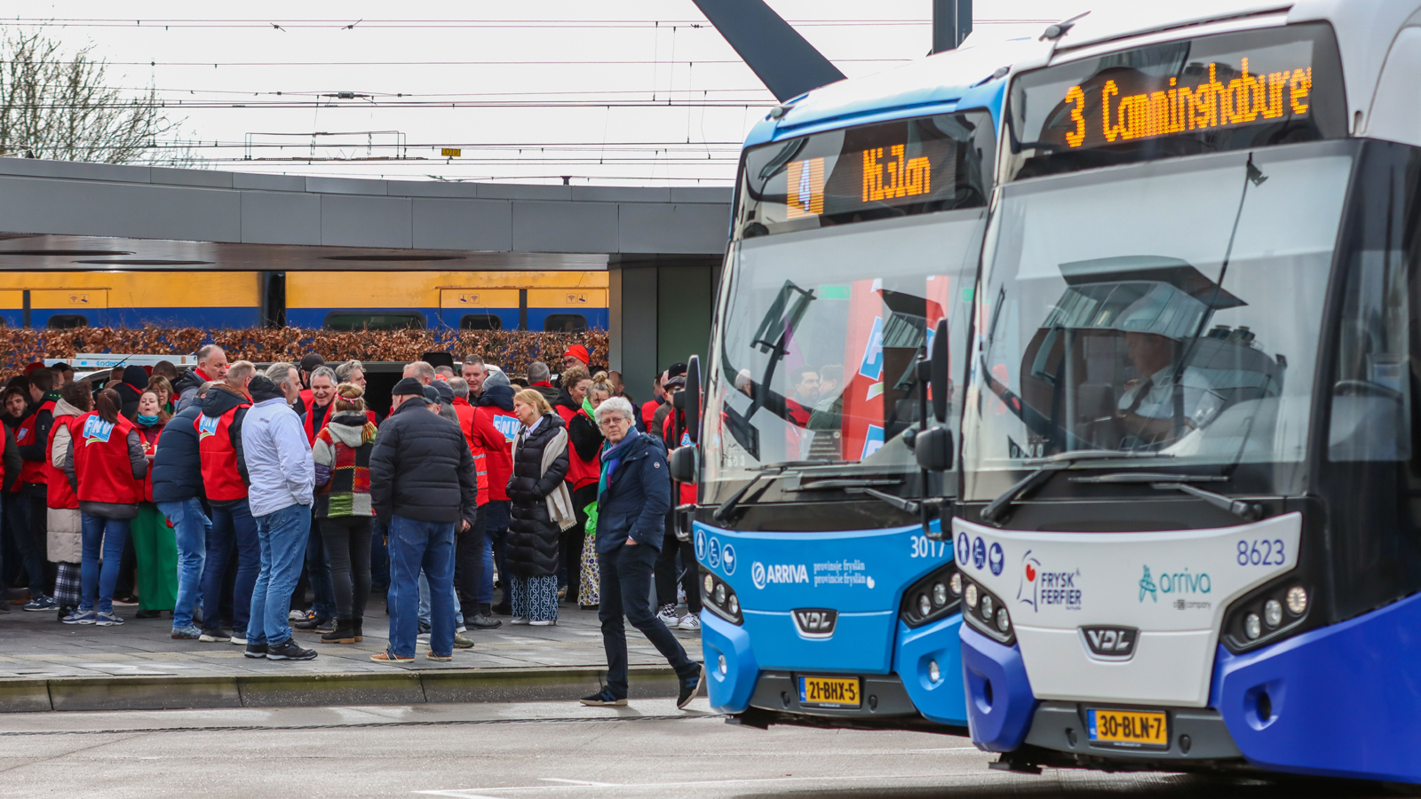 Weer staking streekvervoer: minder bussen in hele land