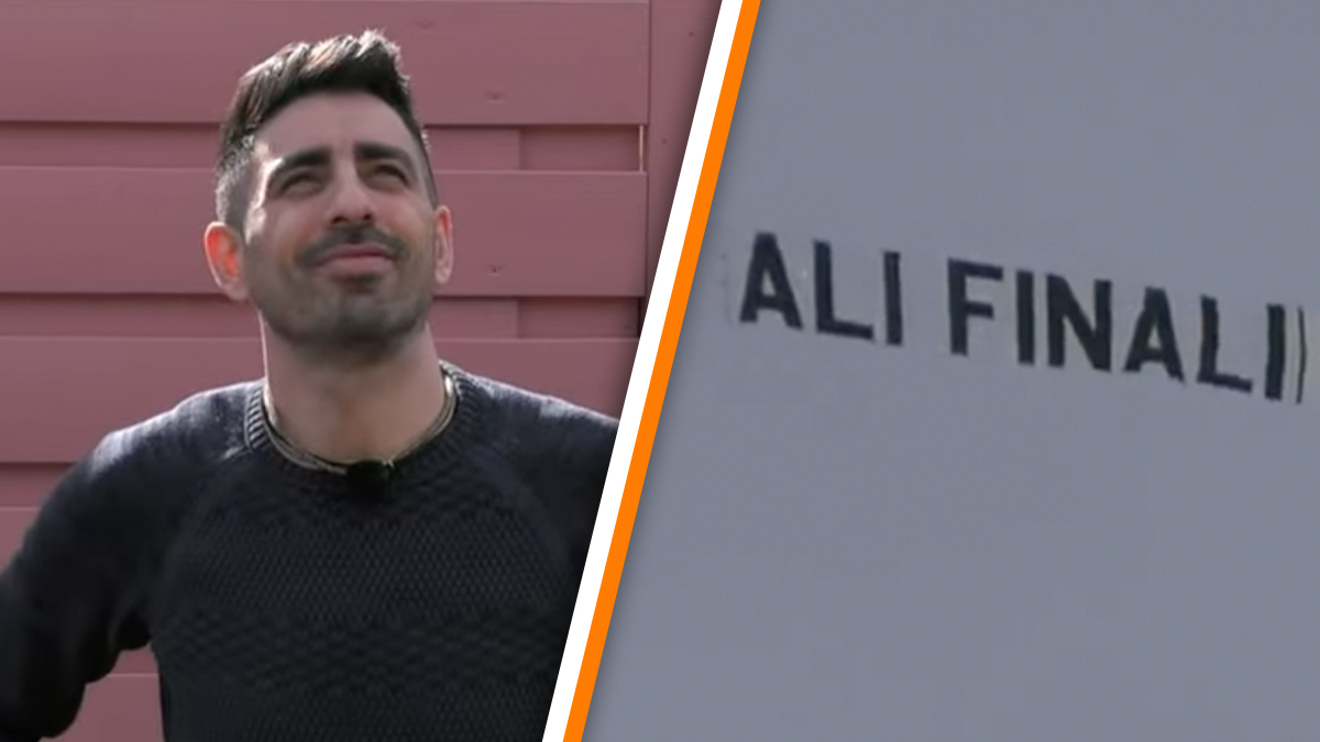 Ali uit Big Brother verrast met vliegtuigje: 'Ik zit in een droom'