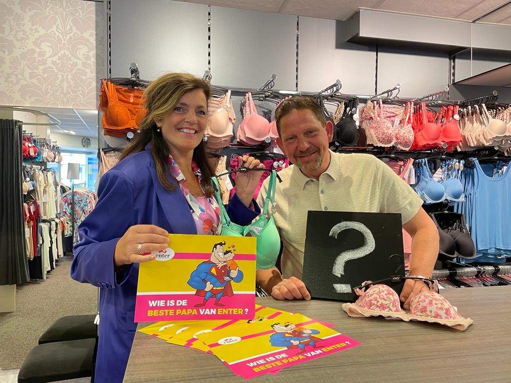 Verkiezing Beste Papa van Enter: bier tappen en cupmaat raden