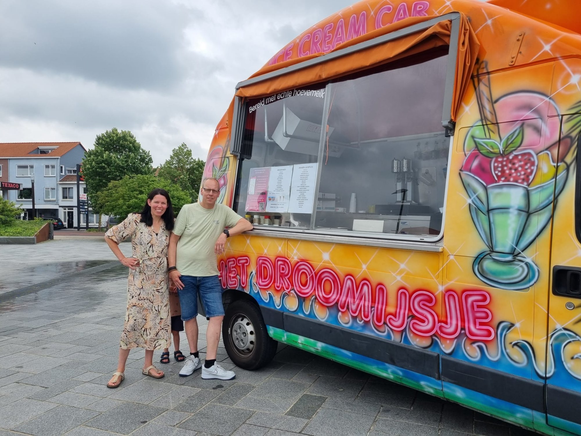 Nooit meer de ijscoman missen: deze kar is met een app te volgen