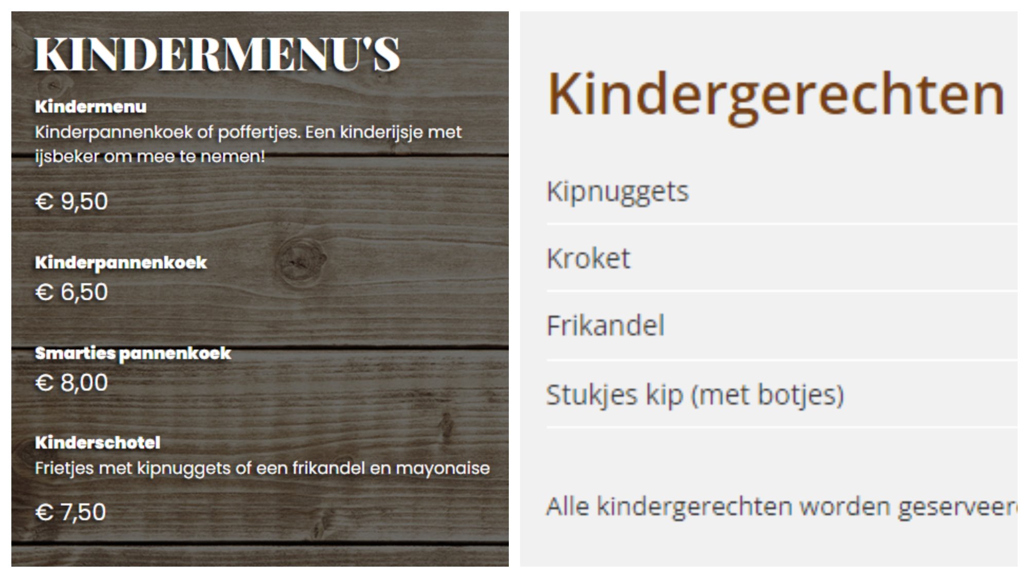 Weg met patat en pizza: 'Kindermenu's in restaurants moeten gezonder'