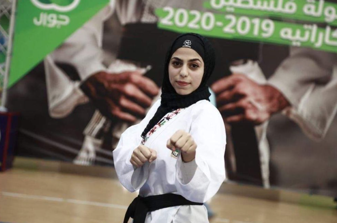 'Mooie karateka' Nagham uit Gaza ging voor goud, nu is ze dood