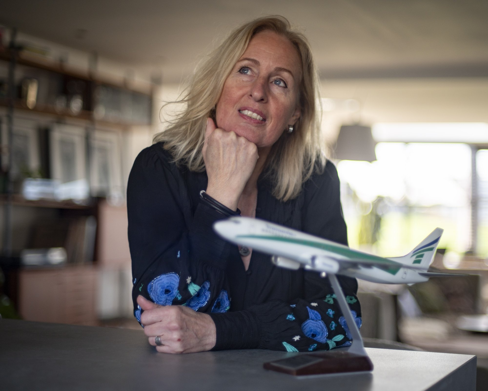 Manja (59) vloog jaren in een F-16 en is niet uit de cockpit te krijgen