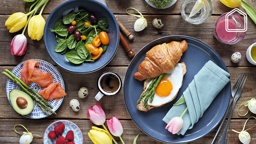 Ontbijt, brunch of diner: 5 feestelijke recepten voor het paasweekend