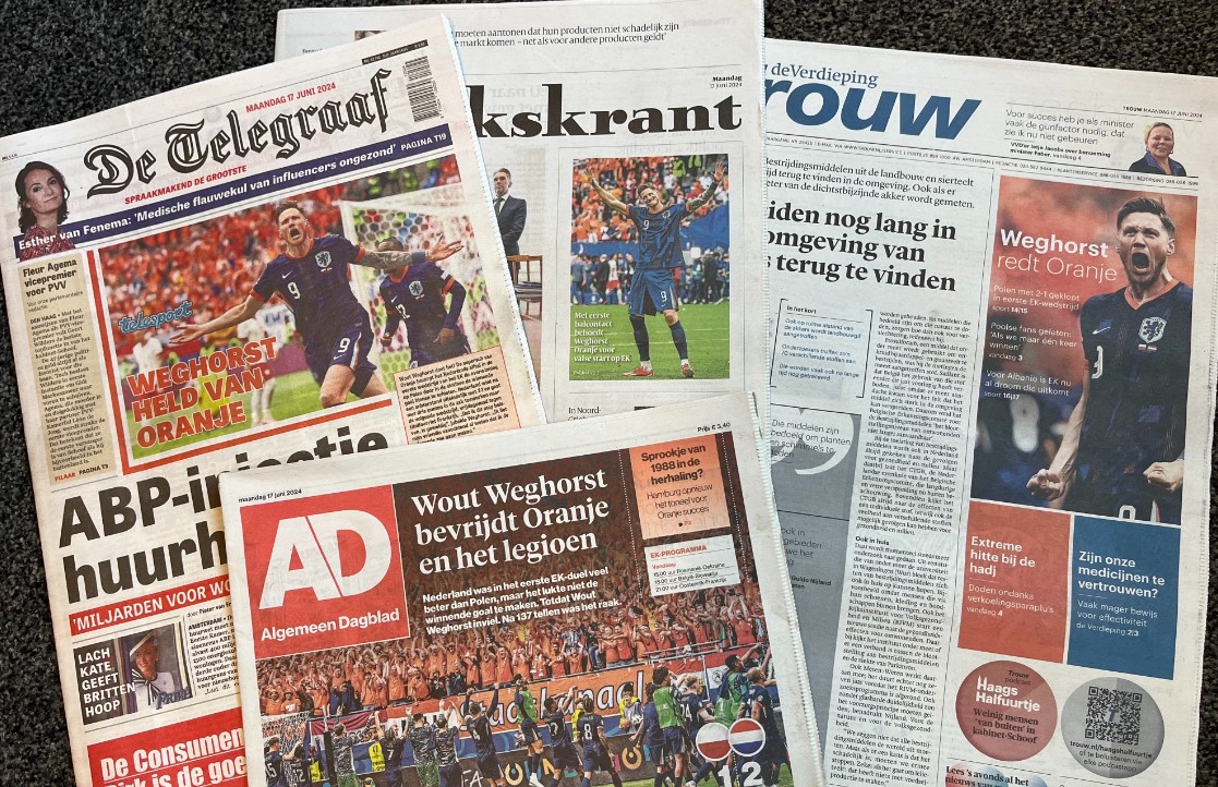 Databureau: Oranje voor 96 procent zeker naar achtste finales | RTL ...