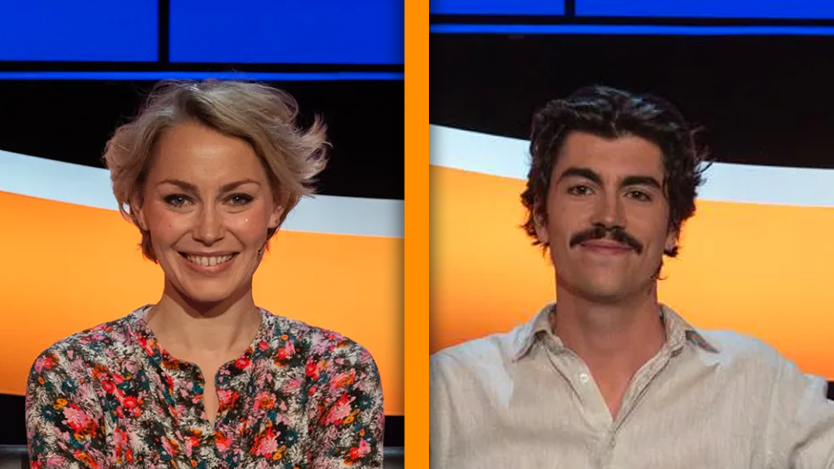 Maartje van de Wetering en Max Terpstra naar finale De Slimste Mens