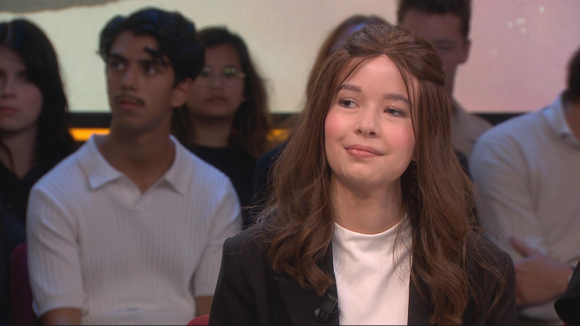 Jade (17) had last van haar keel, dezelfde dag hoorde ze dat het ...