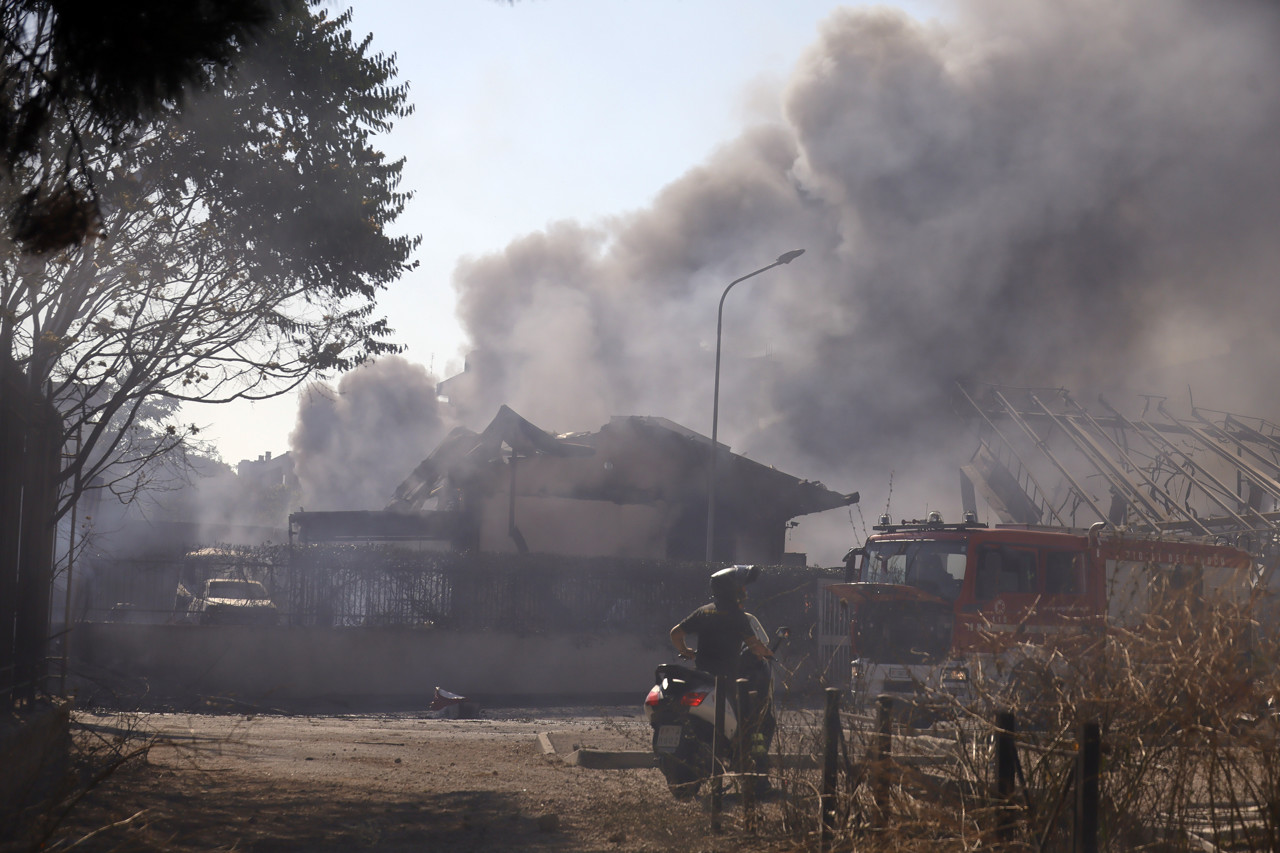 Massive explosion at a Roman gas station: at least 21 people injured ...
