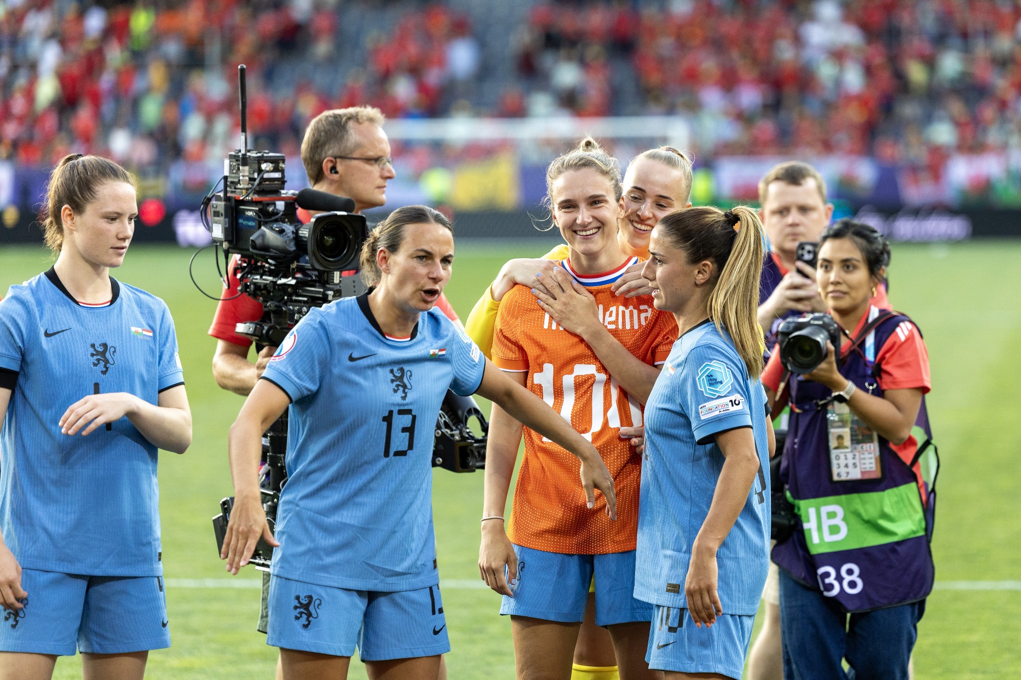 2,9 miljoen mensen zien Nederlands elftal winnen van Wales