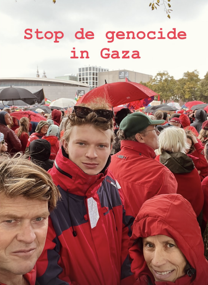 BN'ers sluiten zich massaal aan bij Rode Lijn-protest in Amsterdam