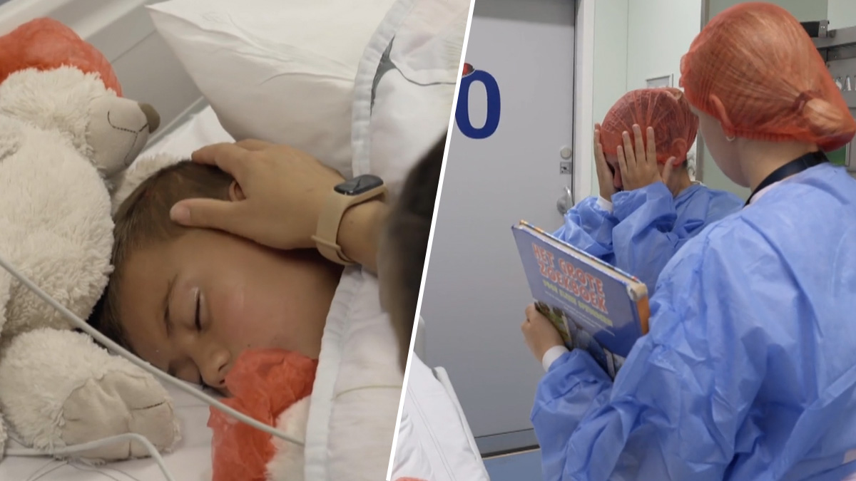 Moeder breekt als zoon (7) onder narcose gaat in Erasmus MC 24/7: 'Het ...