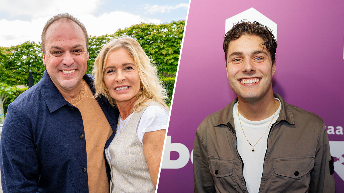 Frans en Mariska Bauer zetten jarige zoon Frans jr. in het zonnetje ...