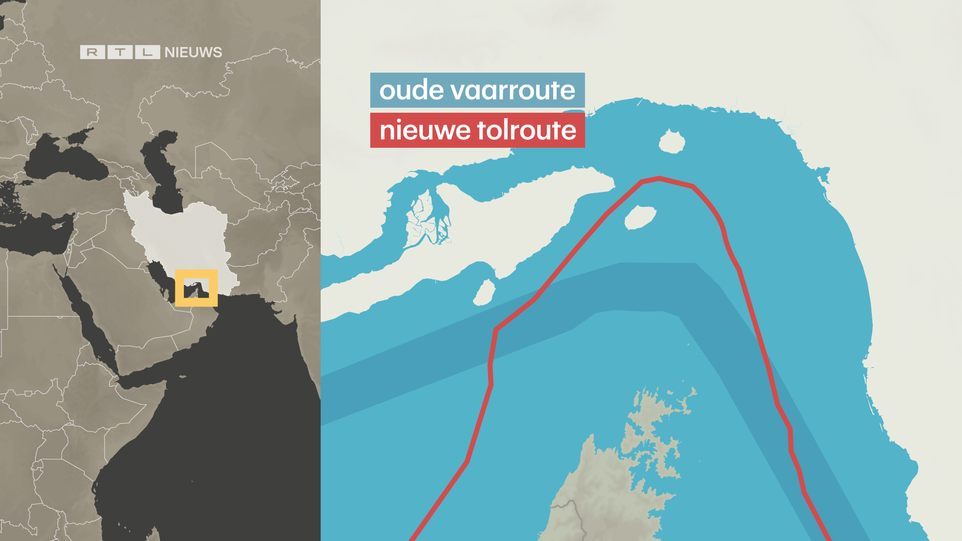 Teherans tolpoort: zo bepaalt Iran wie door de Straat van Hormuz vaart
