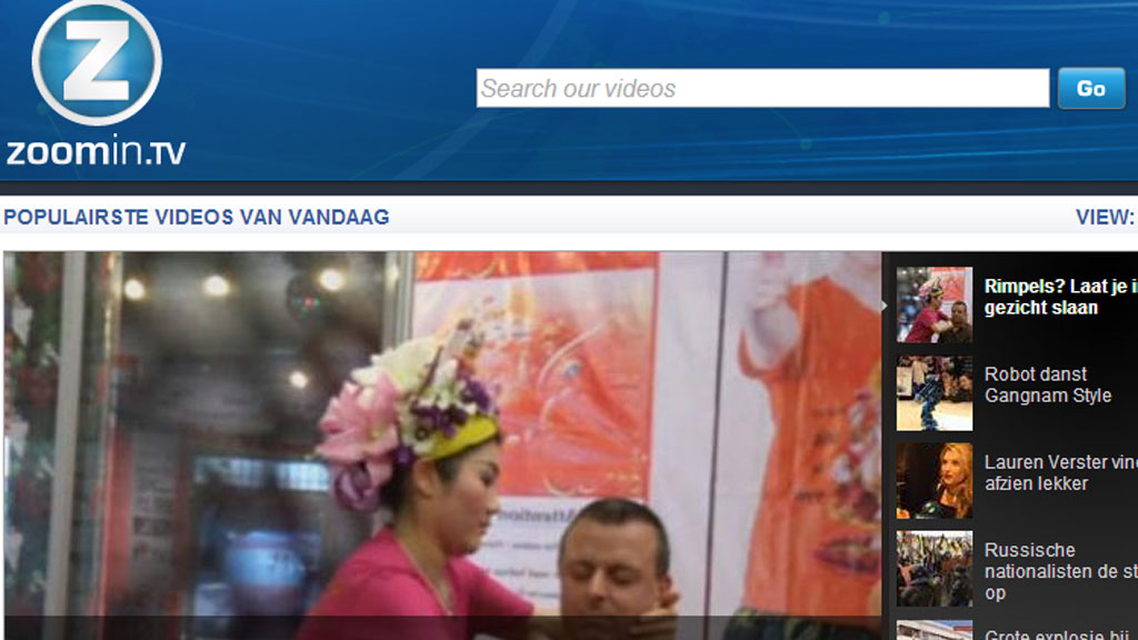 Internetvideobedrijf Zoomin in Zweedse handen