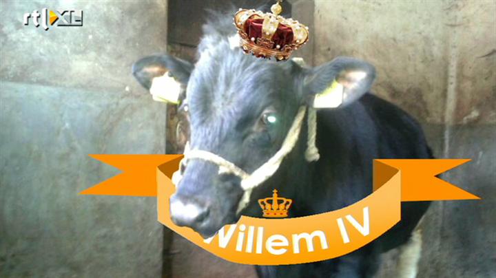 Koning Willem IV? Boe!