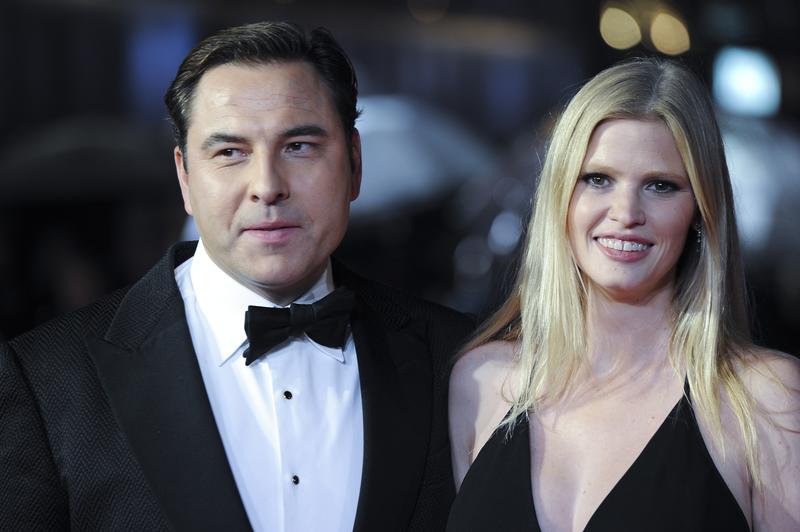 'Lara Stone weg bij David Walliams'