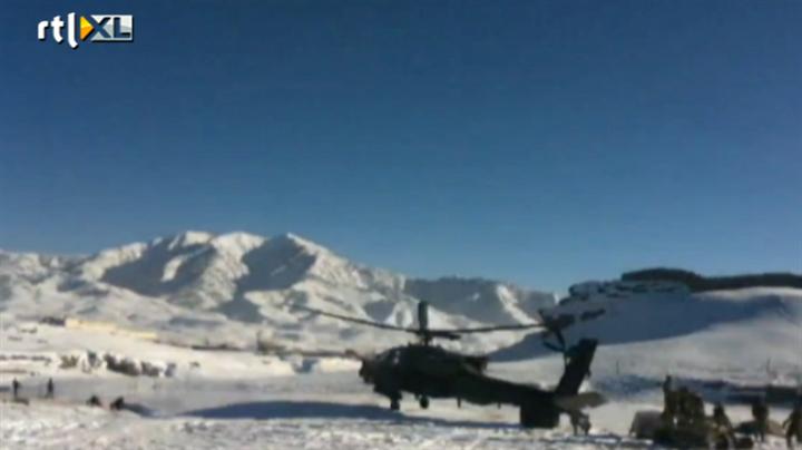 Amerikaanse Apache crasht na stunt