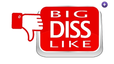 Vind-ik-niet-leuk-knop voor Facebook