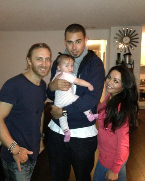 David Guetta op bezoek bij dochter Afrojack | RTL Boulevard | RTL.nl