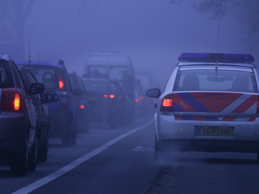 Bekeuring voor te langzaam rijden
