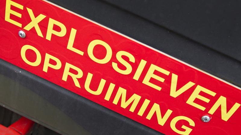Straat Amsterdam afgezet om explosief