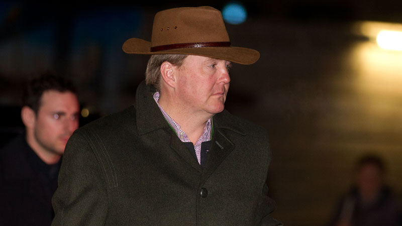 Willem-Alexander heeft aanvaring met pers