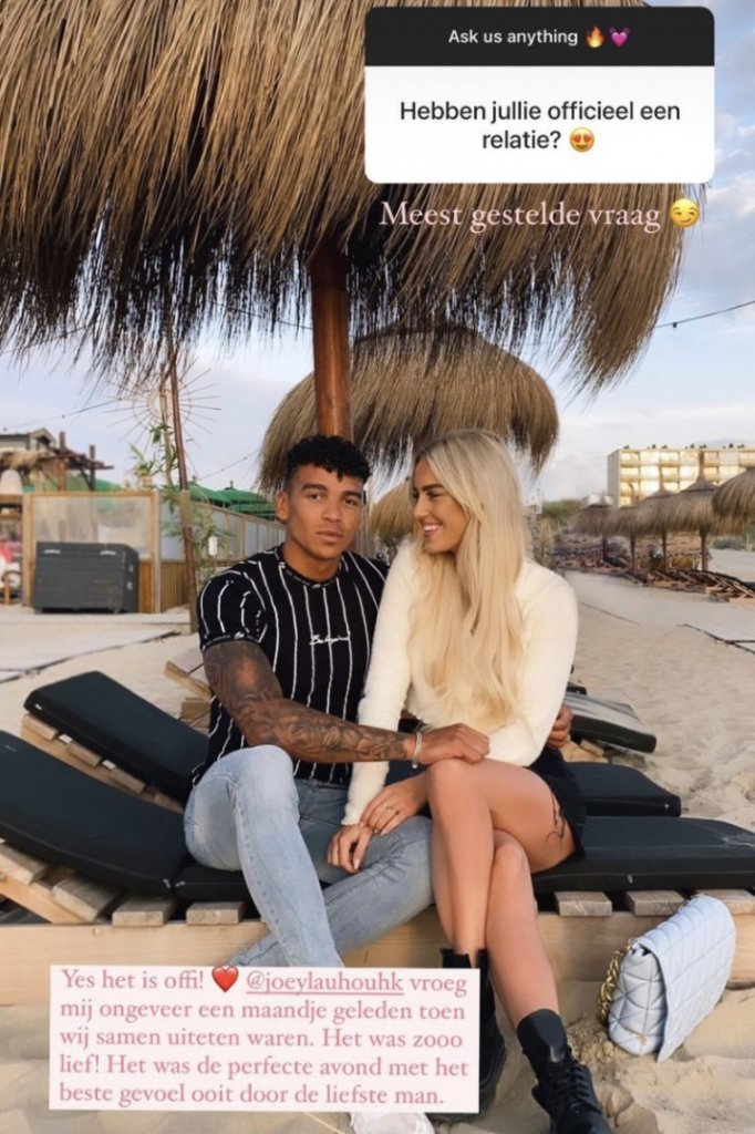 Joey en Luna van Love Island zijn officieel een setje
