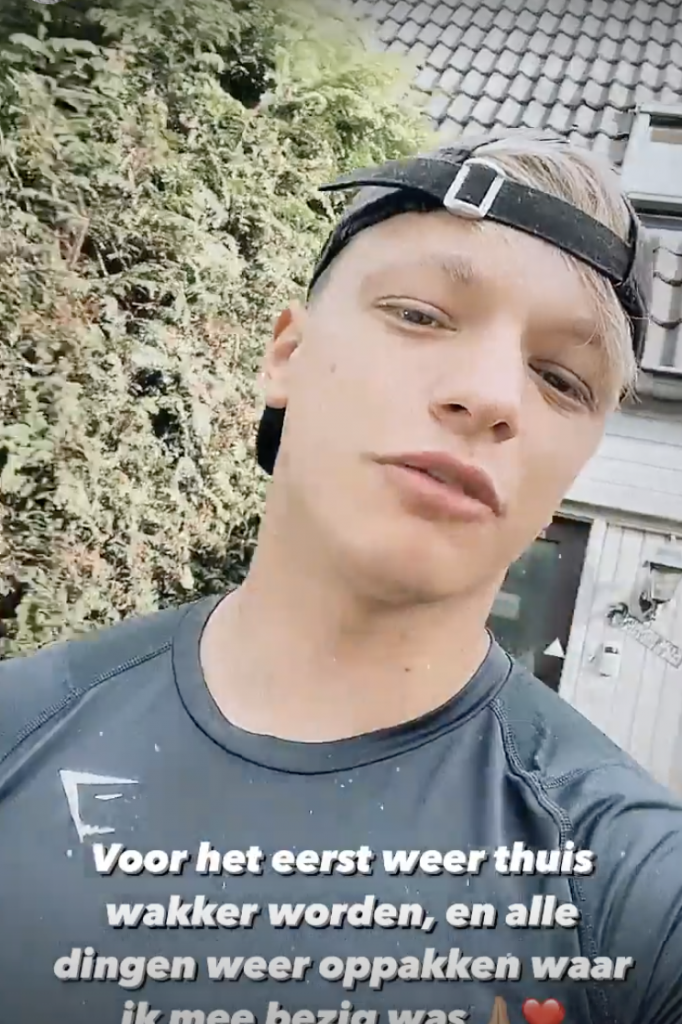 Realityster Dusty uit EOTB heeft revalidatiecentrum verlaten